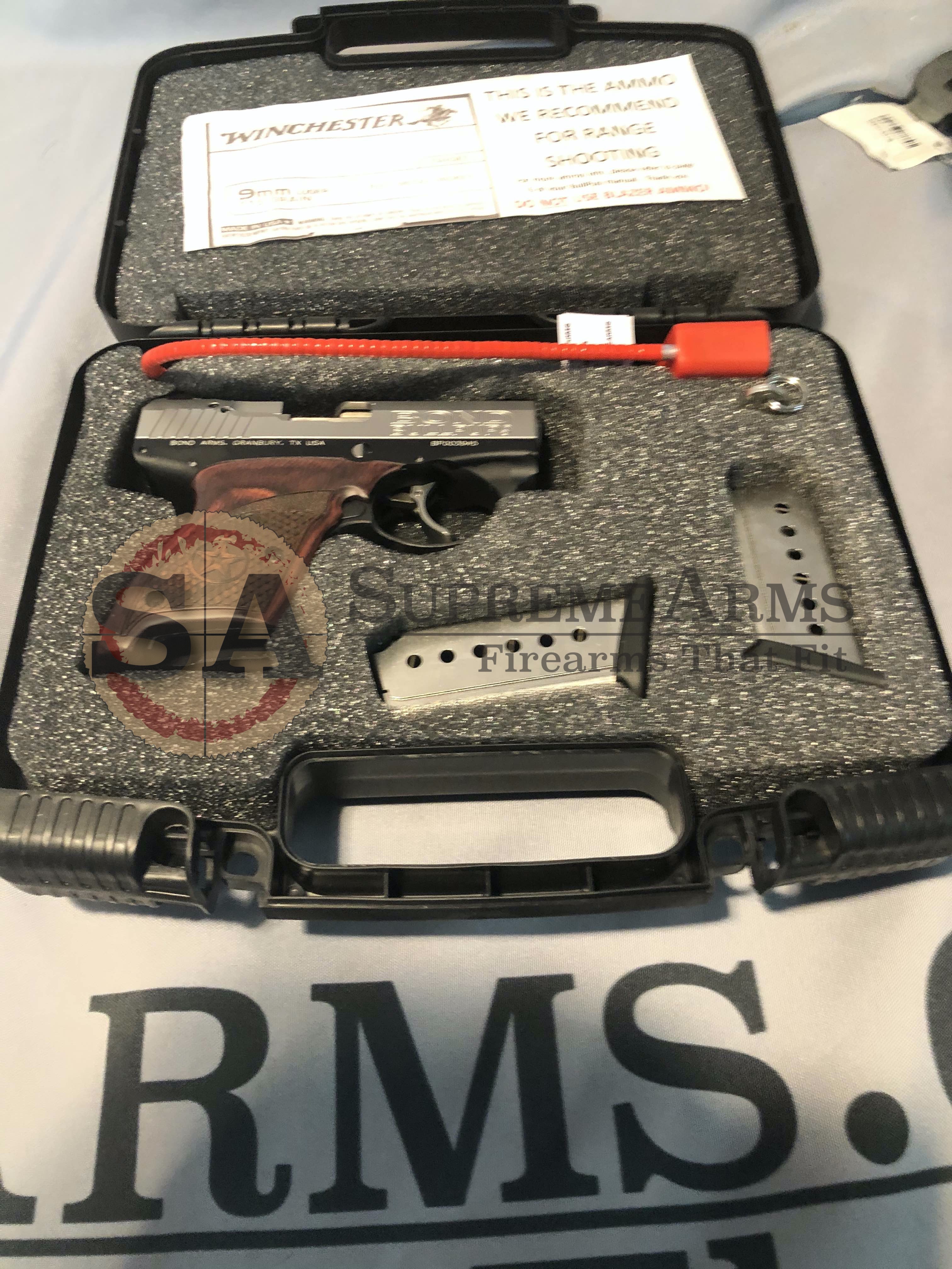 Bond Arms Bull Pup 9 9mm 2-tone 7+1 3 - Semi Auto Pistols at GunBroker ...