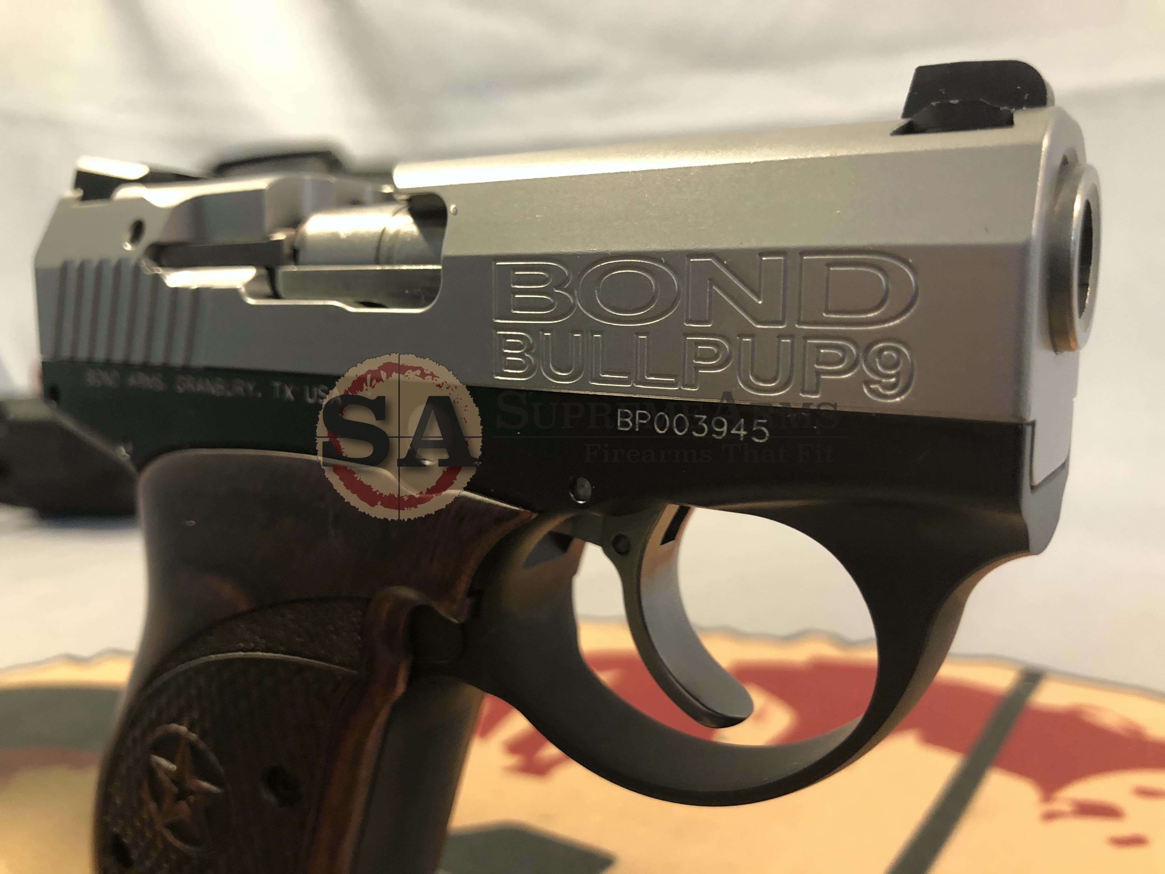 Bond Arms Bull Pup 9 9mm 2-tone 7+1 3 - Semi Auto Pistols at GunBroker ...