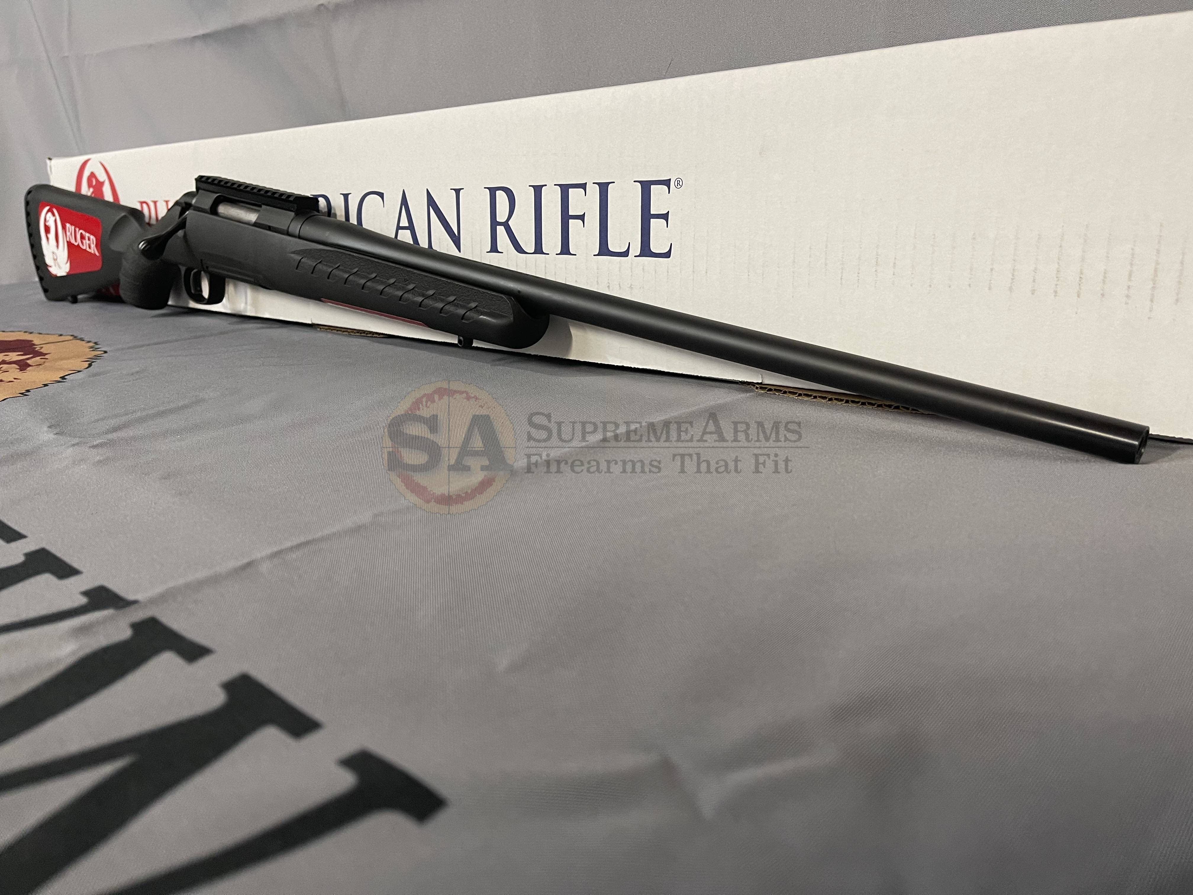 Ruger American Bolt Action Rifle 7mm-08 Black Composite Stock 22" 06906 ...