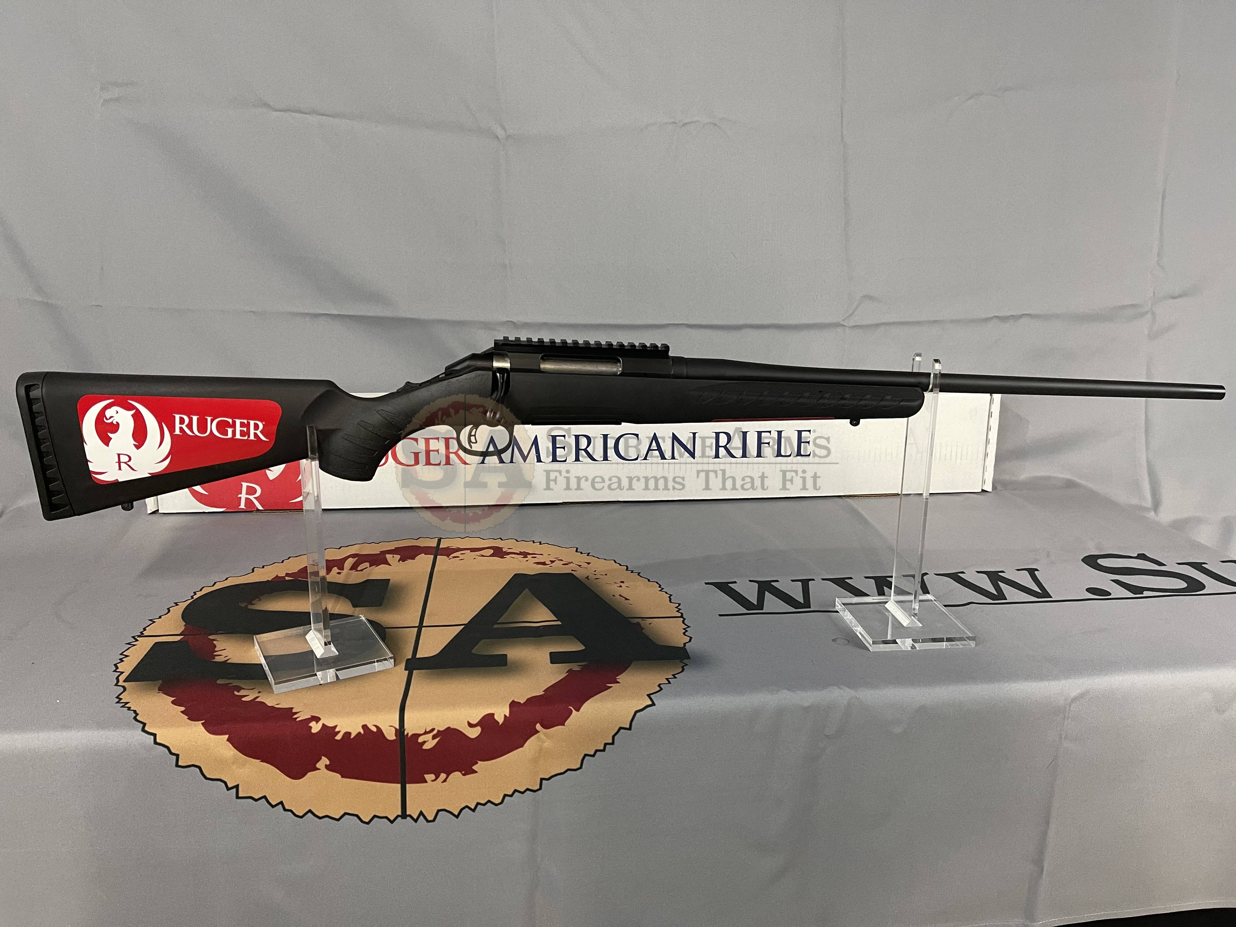 Ruger American Bolt Action Rifle 7mm-08 Black Composite Stock 22" 06906 ...