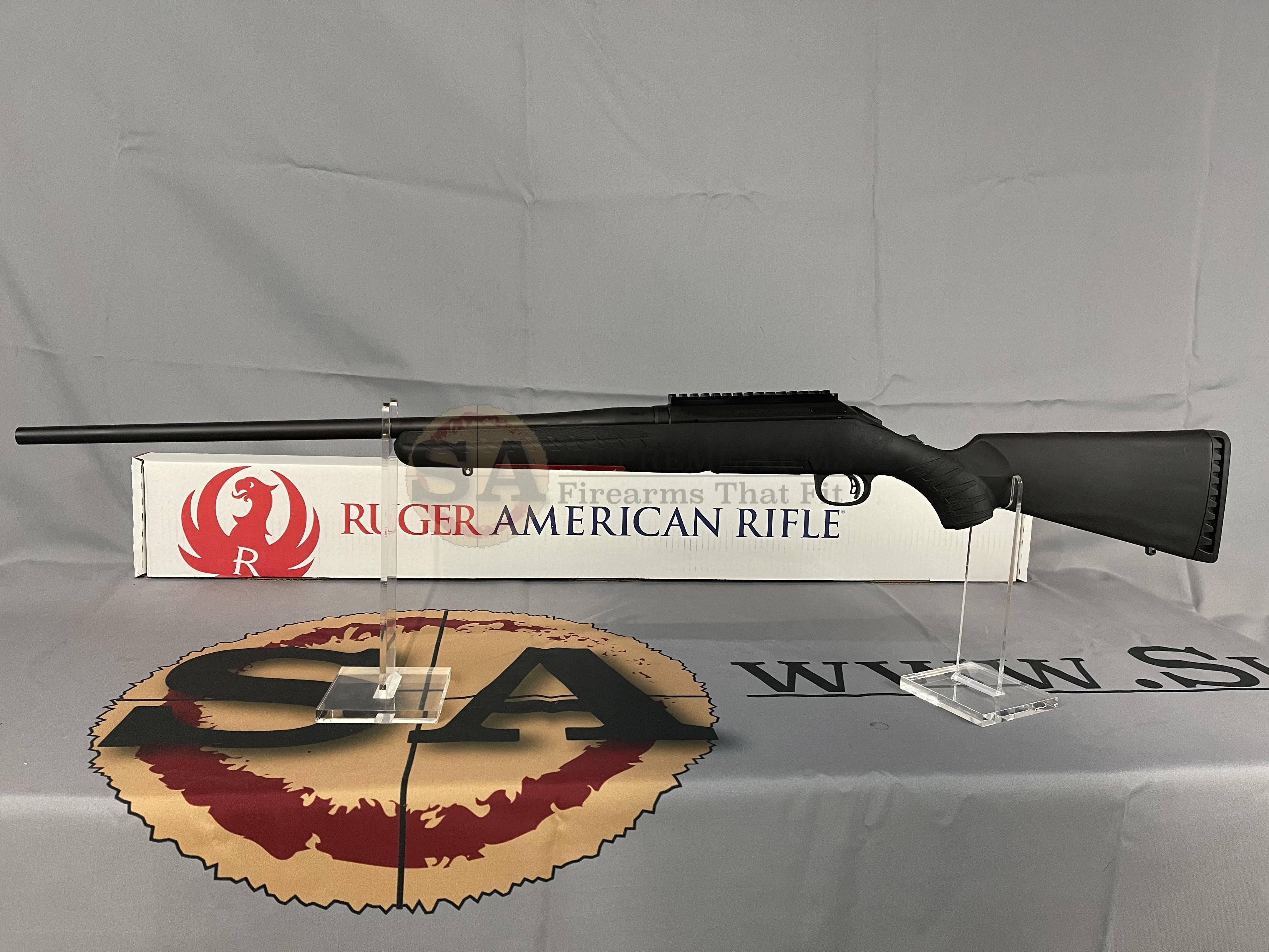 Ruger American Bolt Action Rifle 7mm-08 Black Composite Stock 22" 06906 ...